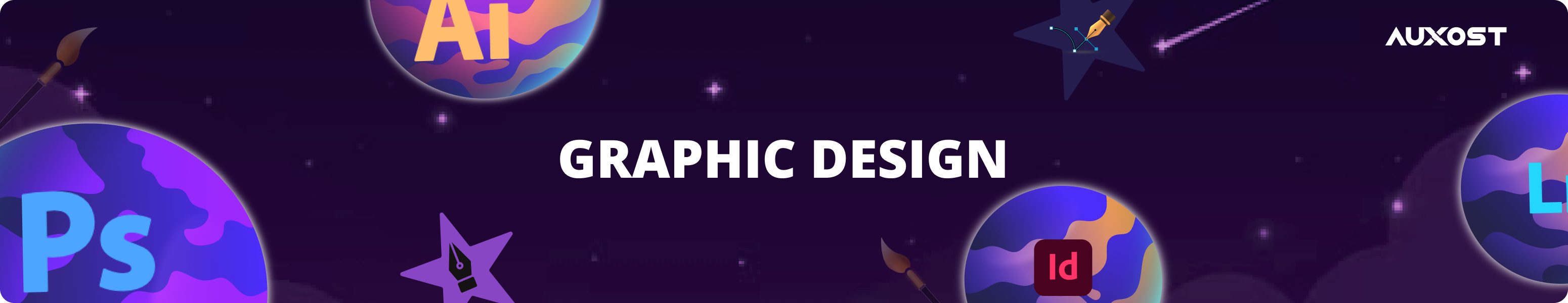 Creative Graphic Design Services - Auxost